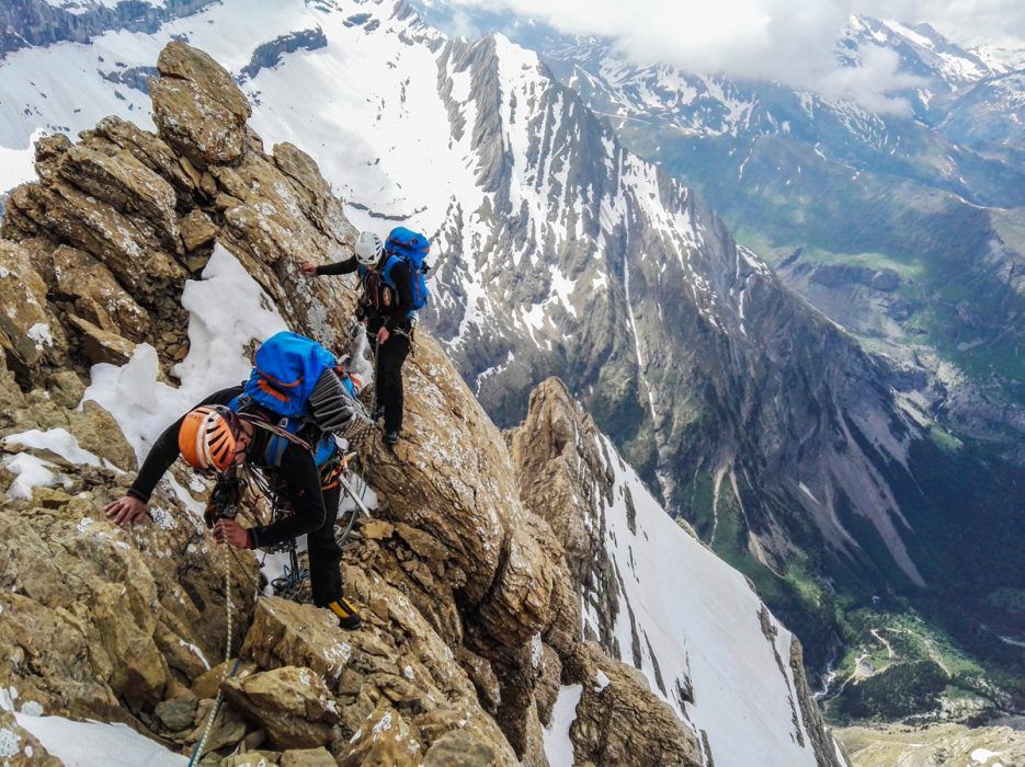 Escalada de la cara norte del Marboré - Cima Norte, Guía del Pirineo